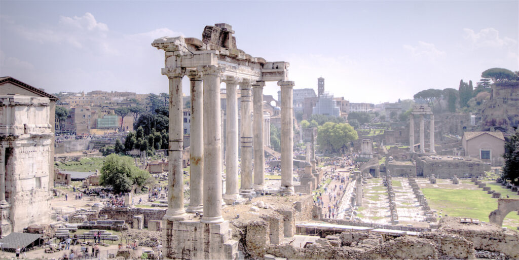 The Roman Forum: The Heart of Ancient Rome Built on Travertine - Made ...